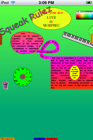 Squeak on the iPhone! – The Weekly Squeak