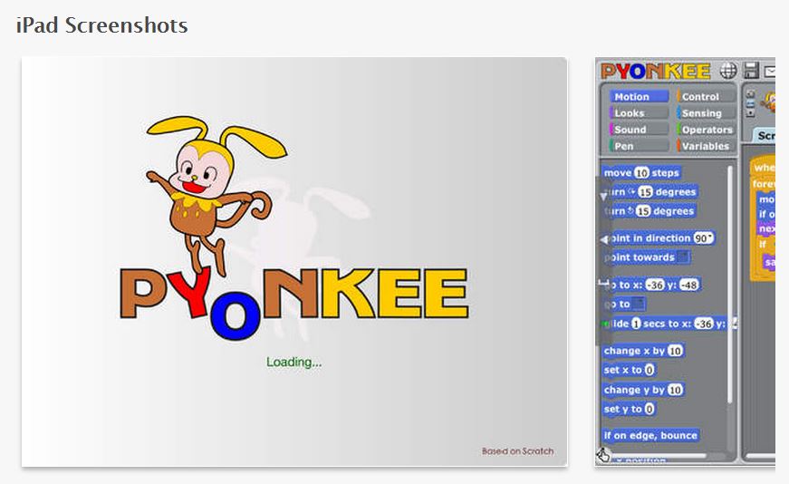 Pyonkee (Scratch on iPad) – The Weekly Squeak