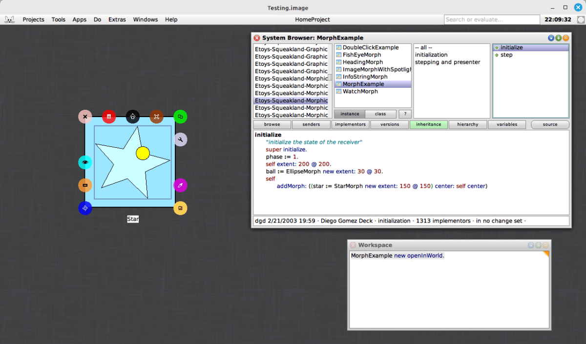 New Video Demonstrating Morphic Animation – The Weekly Squeak